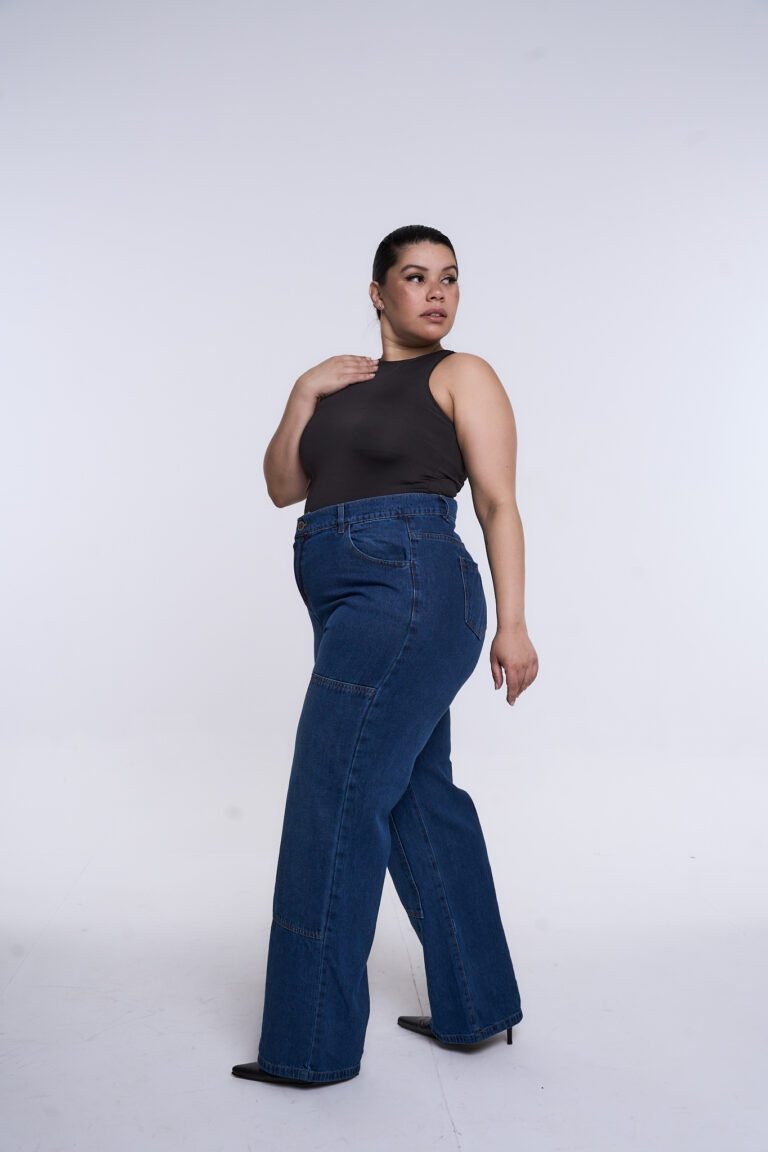 MAXI WIDELEG LILITH RECORTE rigido – Cheta Jeans