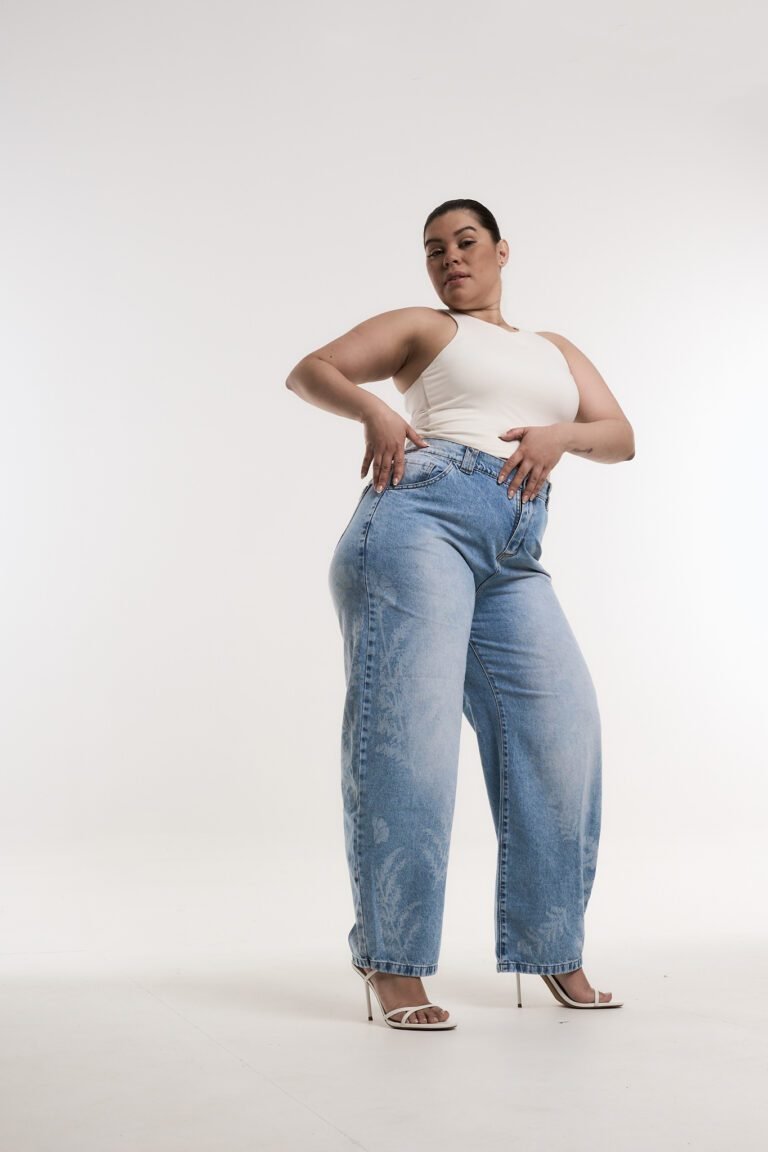 BAGGY CORAYNE ESTAMPADO rigido – Cheta Jeans